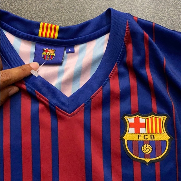 Shirts | Lionel Messi Authentic Rakuten Fcb Jersey | Poshmark